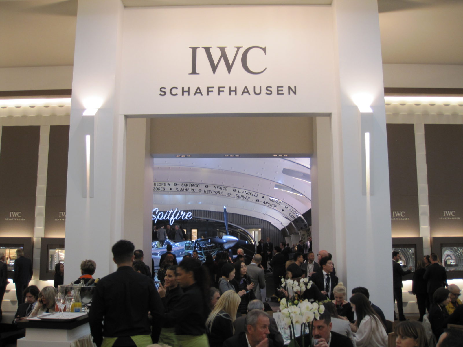 SIHH 2019 ｰ IWC BOOTH ｰ ｜ 大阪で腕時計のお求めは正規時計専門店 | 貴人館