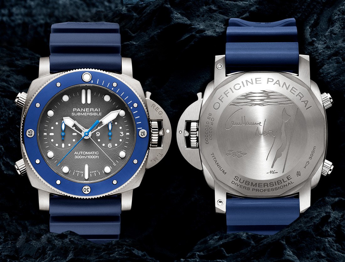 PANERAI NEW SUBMERSIBLE GUILLAUME NERY EDITION 47 MM [PAM00982] ｜ 大阪で腕 ...